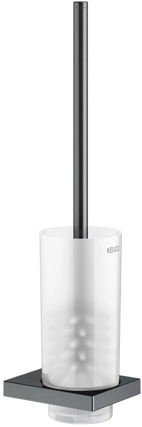 Ёршик KEUCO Edition 11 11164139000 настенный, черный хром матовый