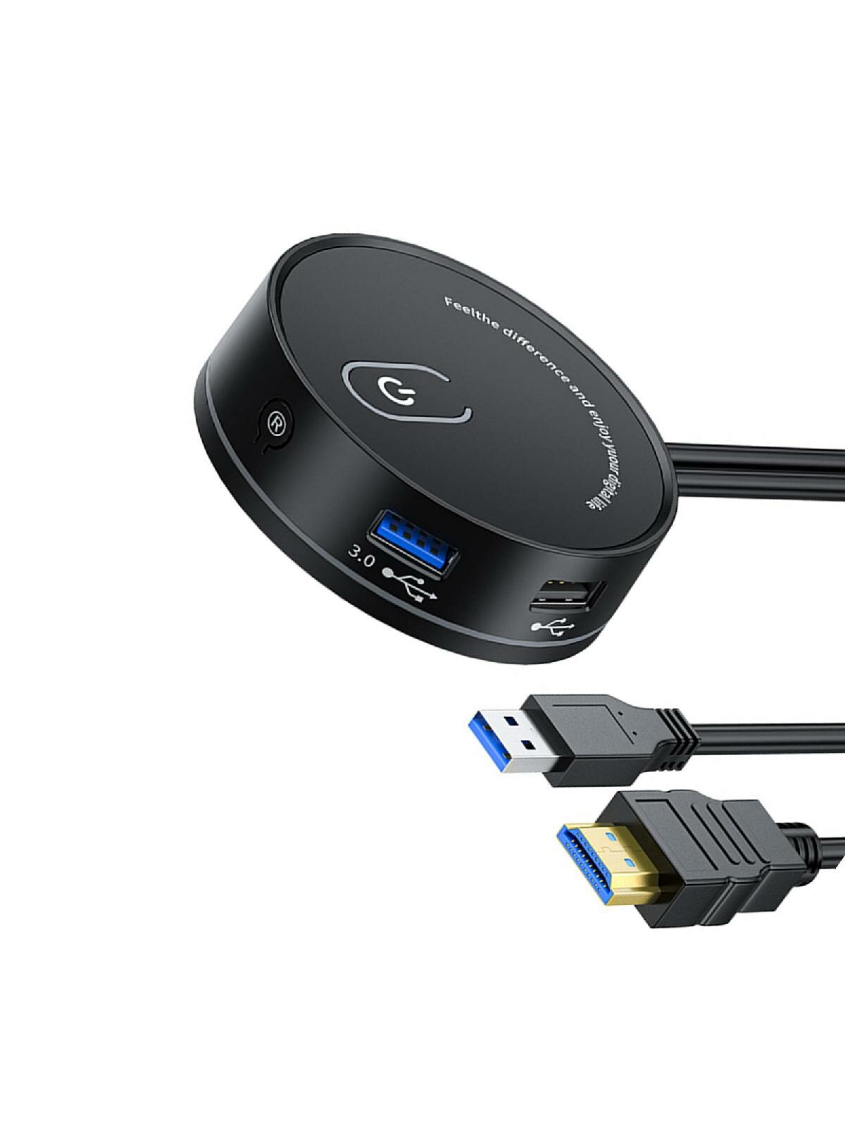 USB 3.0 Type C Desktop Computer Power Switching Extension Button Optional 3.5 Auditory Port 116CM Cable