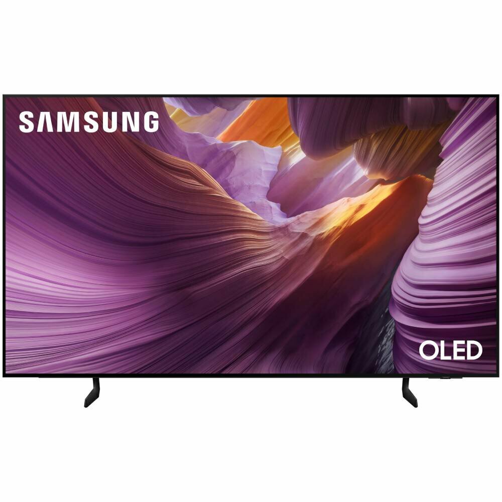 Телевизор Samsung QE55S85F, 55″ (139 см), черный, 2025 4K UHD
