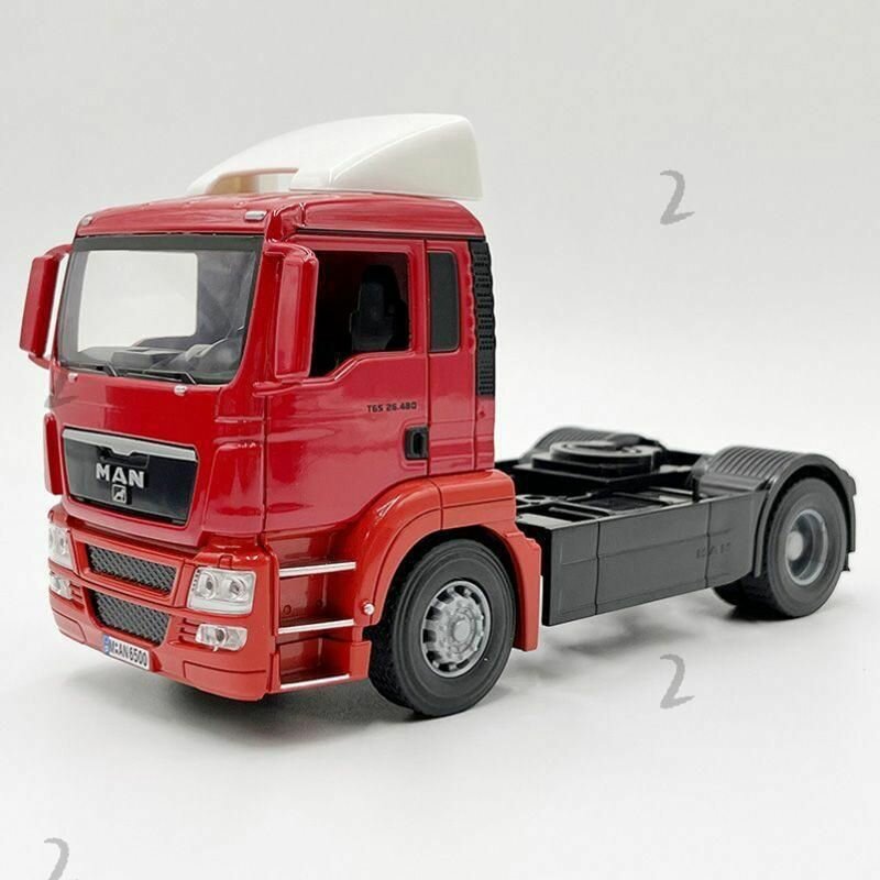 1:32 Литой металлический грузовик модель игрушка TGS 26.480 полуприцеп