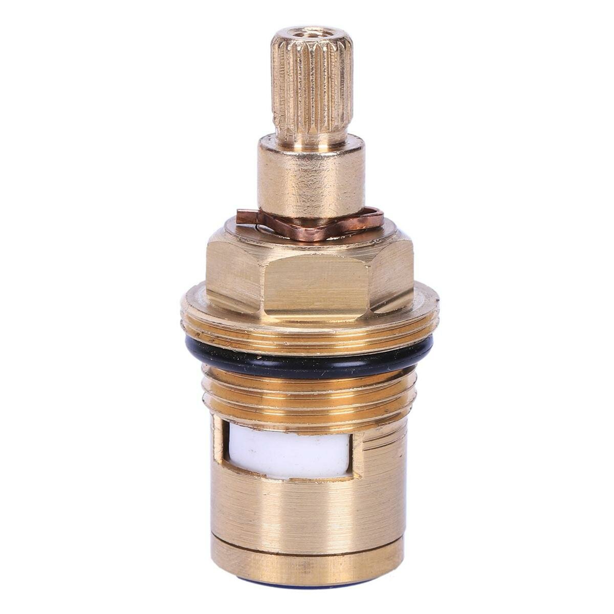 Шт. Латунный керамический дисковый кран сальника картридж четверть оборота