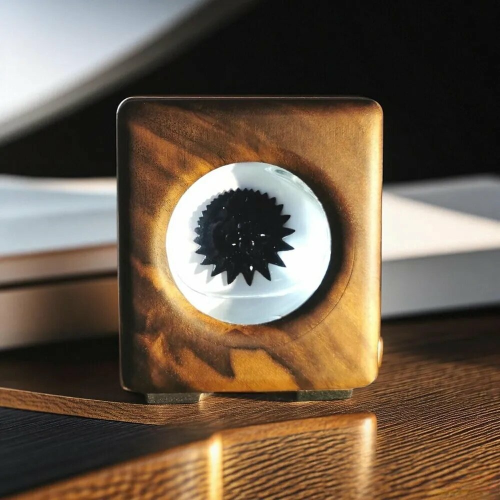 Музыкальная ритм-лампа Ferrofluid Магнитный датчик жидкости Настольные колонки Компаньон Визуальный дисплей