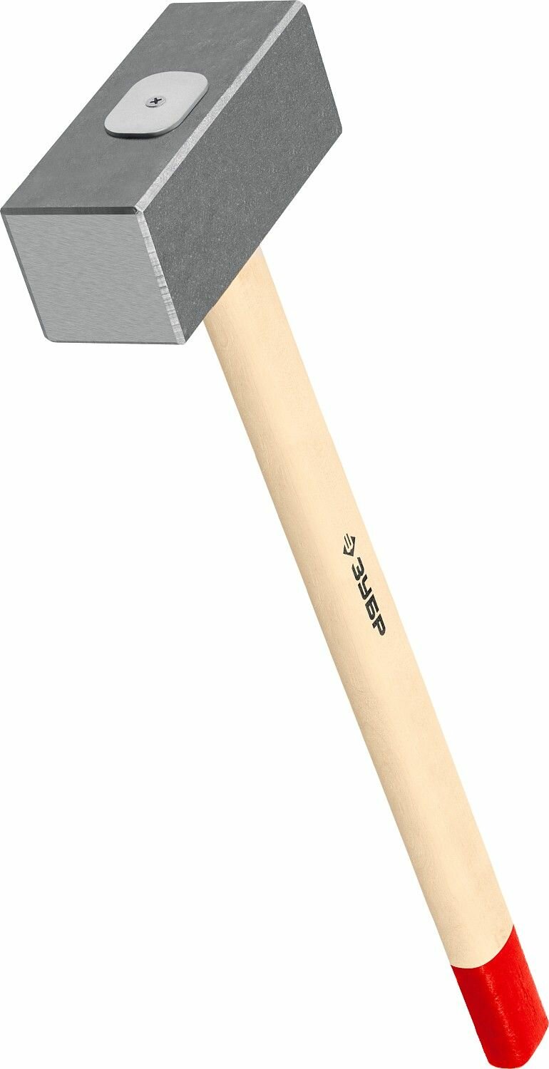 Кувалда ЗУБР 8 кг, 750 мм, кованая, боек квадратный, рукоятка деревянная