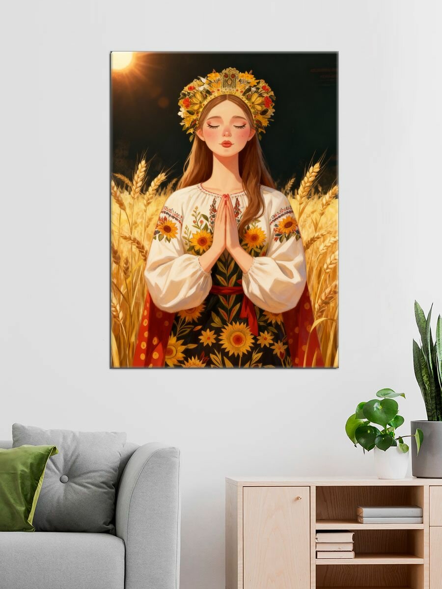 Картина на стену "Russian girls", 30х40 см