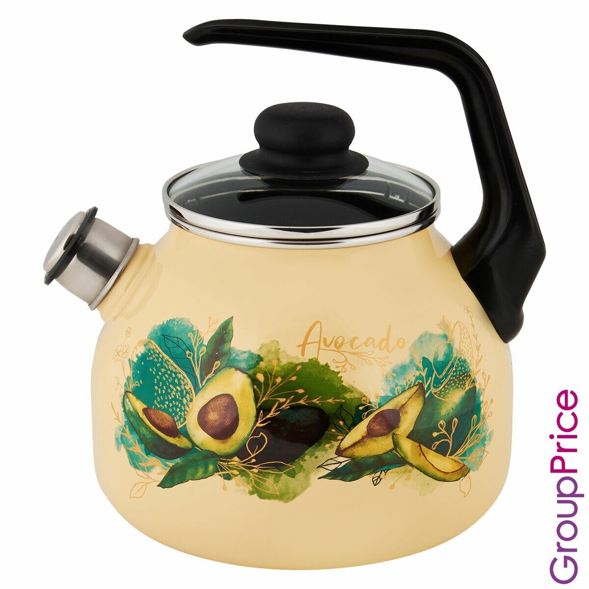 Чайник 3,0л с рисунком Appetite