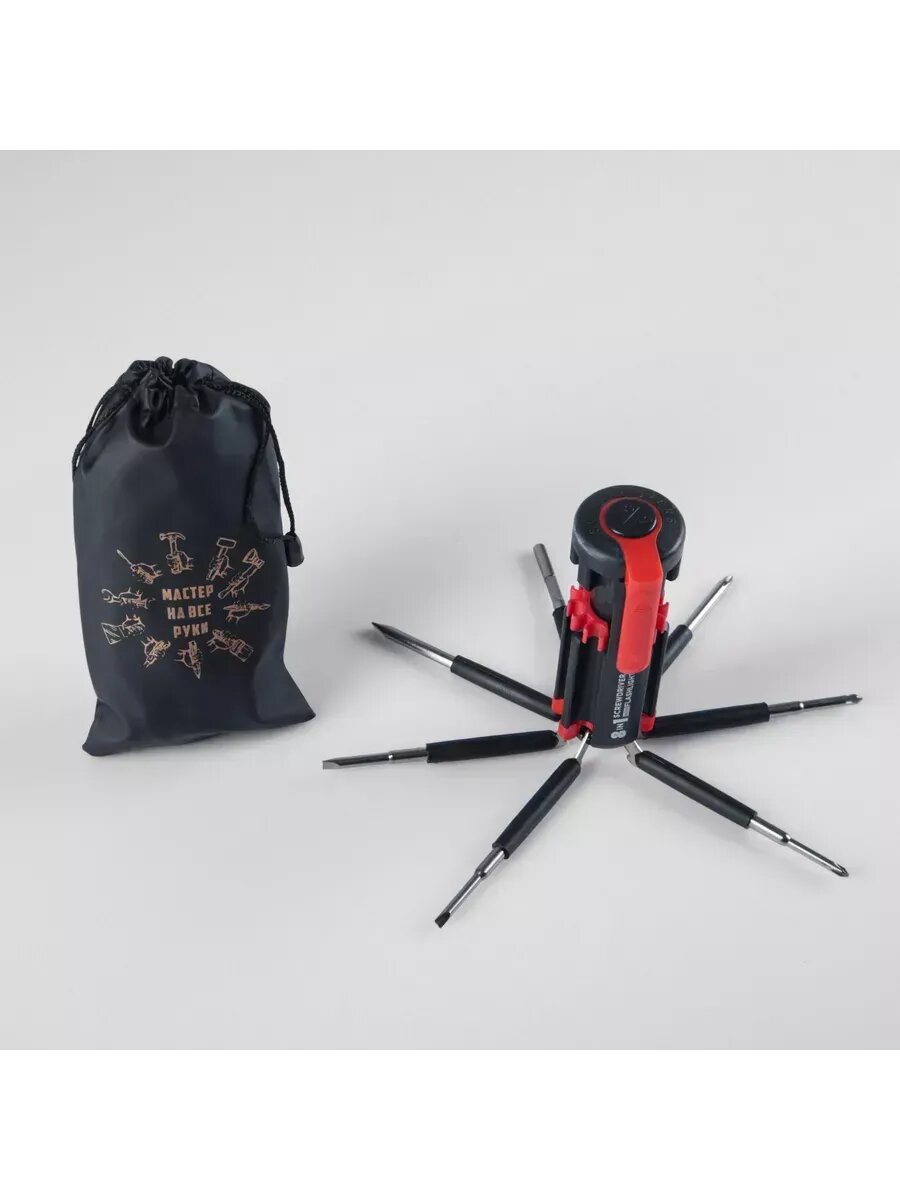 Фонарь многофункциональный, мультитул 8в1