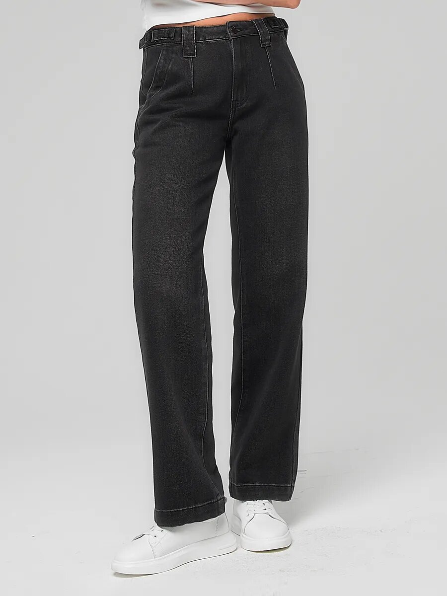 Джинсы широкие 