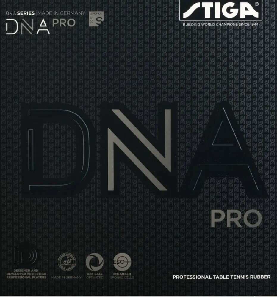 Накладка STIGA DNA S pro 2.1mm black красная