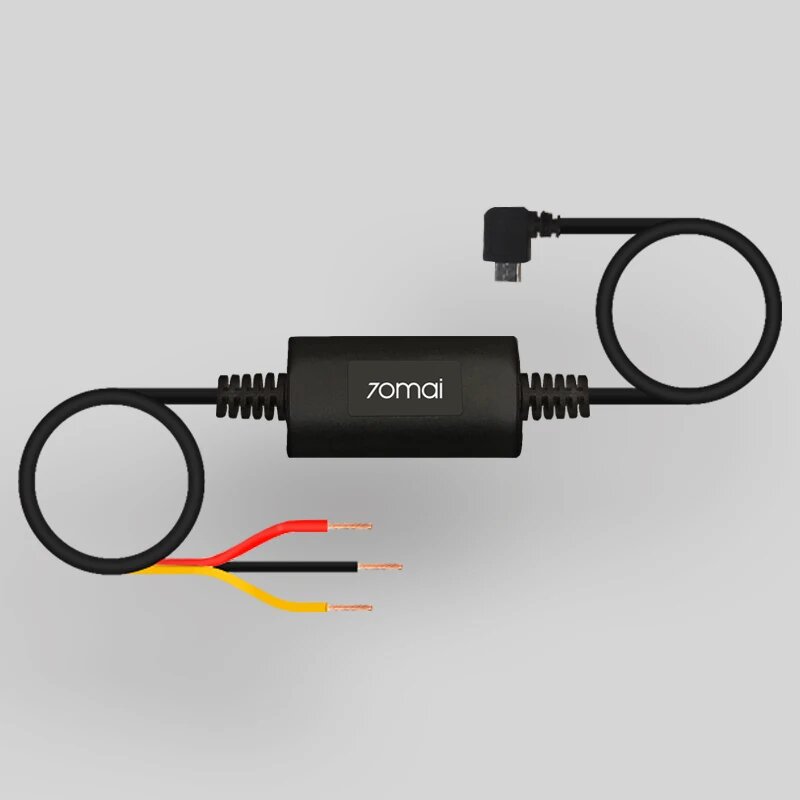 70mai Кабель парковочного наблюдения для 70mai 4K A800S A500S D06 D07 D08 M300 Комплект жесткого провода для автомобильного видеорегистратора 24H Парковочный монитор HW Kit