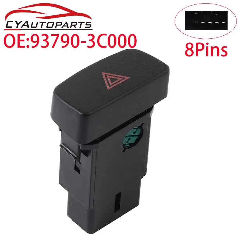 Новая кнопка аварийной сигнализации автомобиля для Hyundai Sonata для Kia Optima 93790-3C000 937903C000