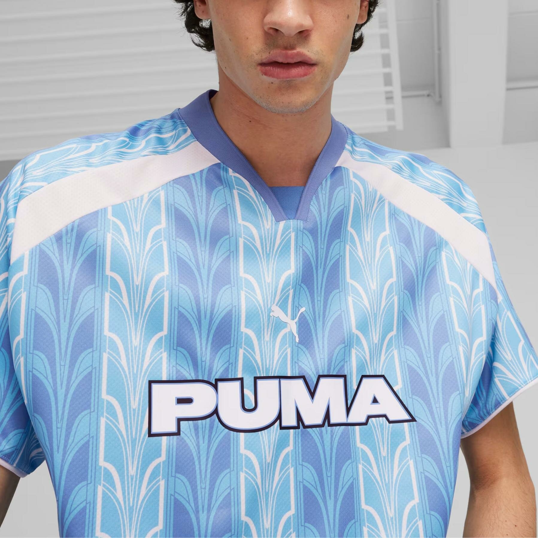 Футболка спортивная PUMA I 9940444, 1 шт., размер s EU, голубой — фото 1