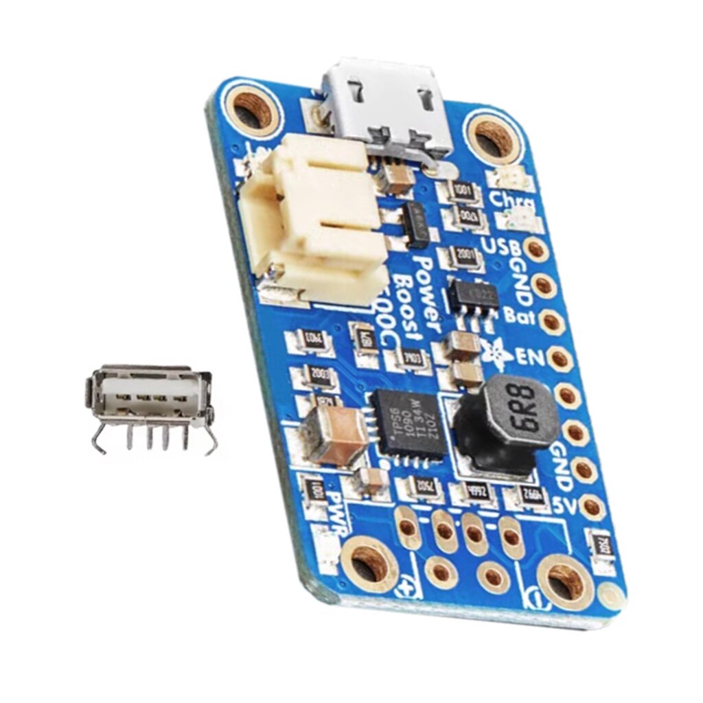 Высокопроизводительное зарядное устройство PowerBoost 500: USB Boost 5 В при токе 500 мА+ для надежной зарядки устройств в любом месте