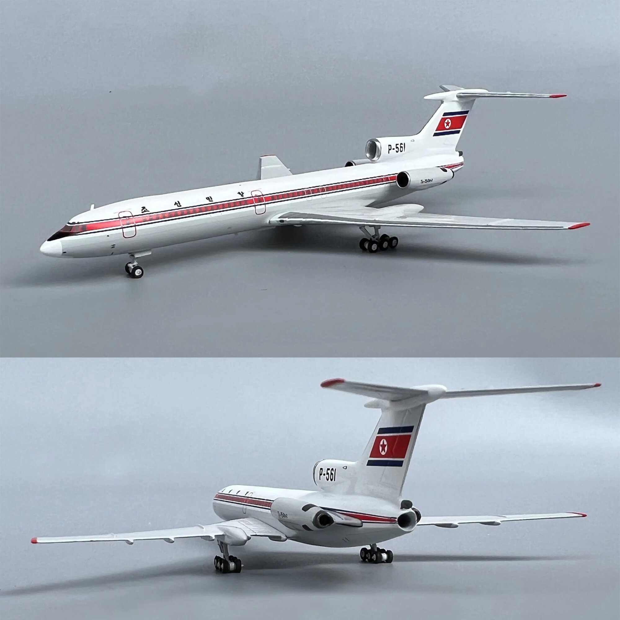 Коллекционная модель самолета TU-154B GSF 1/400