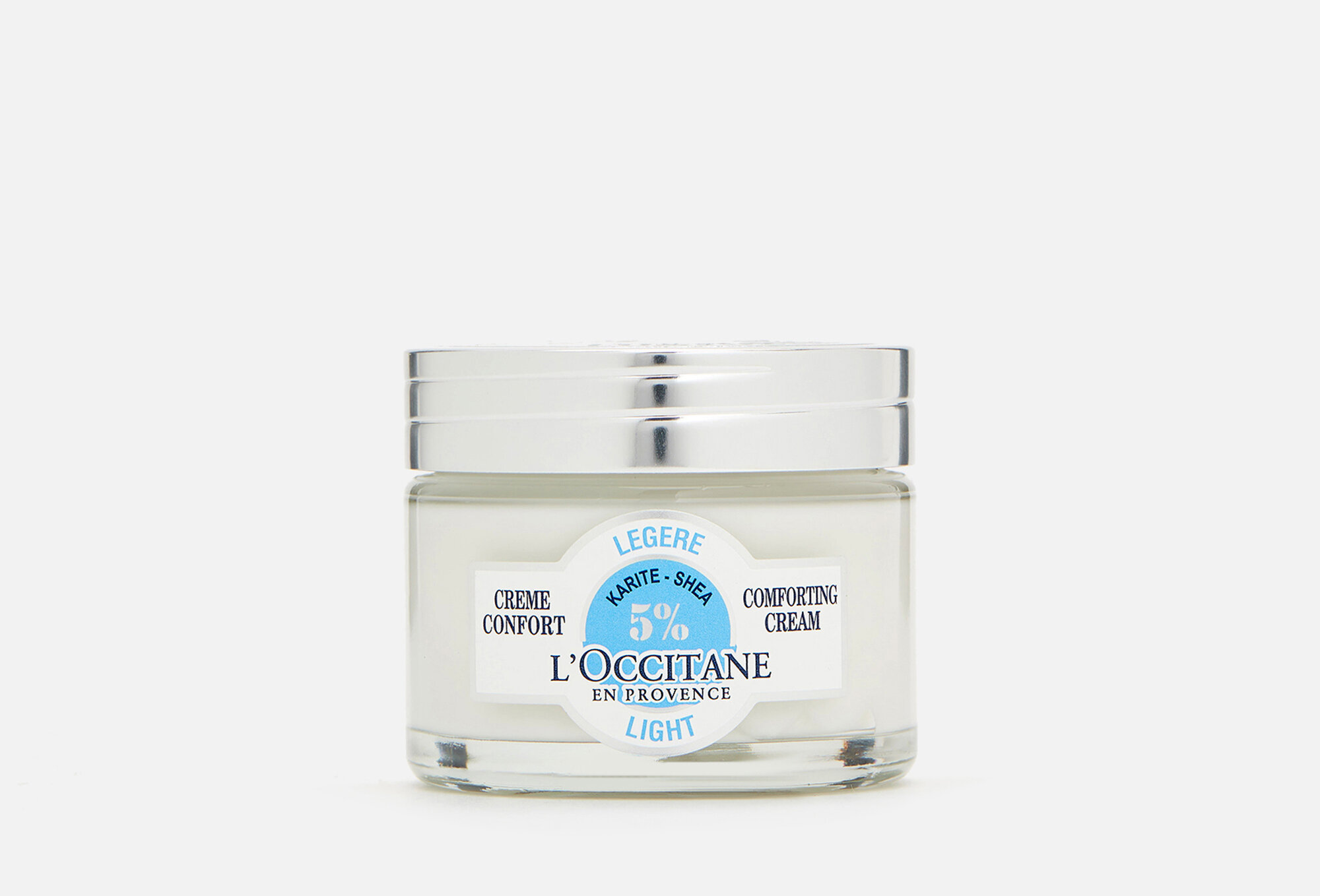 Легкий крем-комфорт для лица L'OCCITANE Shea Butter Light 50 мл