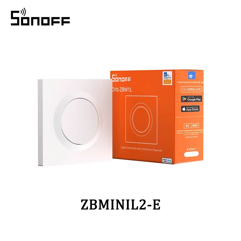 SONOFF Orb-ZBW1L Умный выключатель Zigbee
