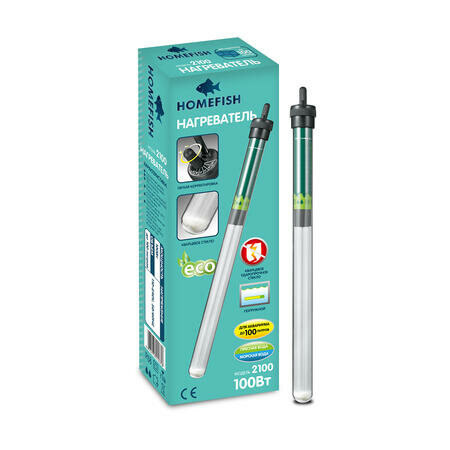 HOMEFISH до 100л обогреватель для аквариума 2100