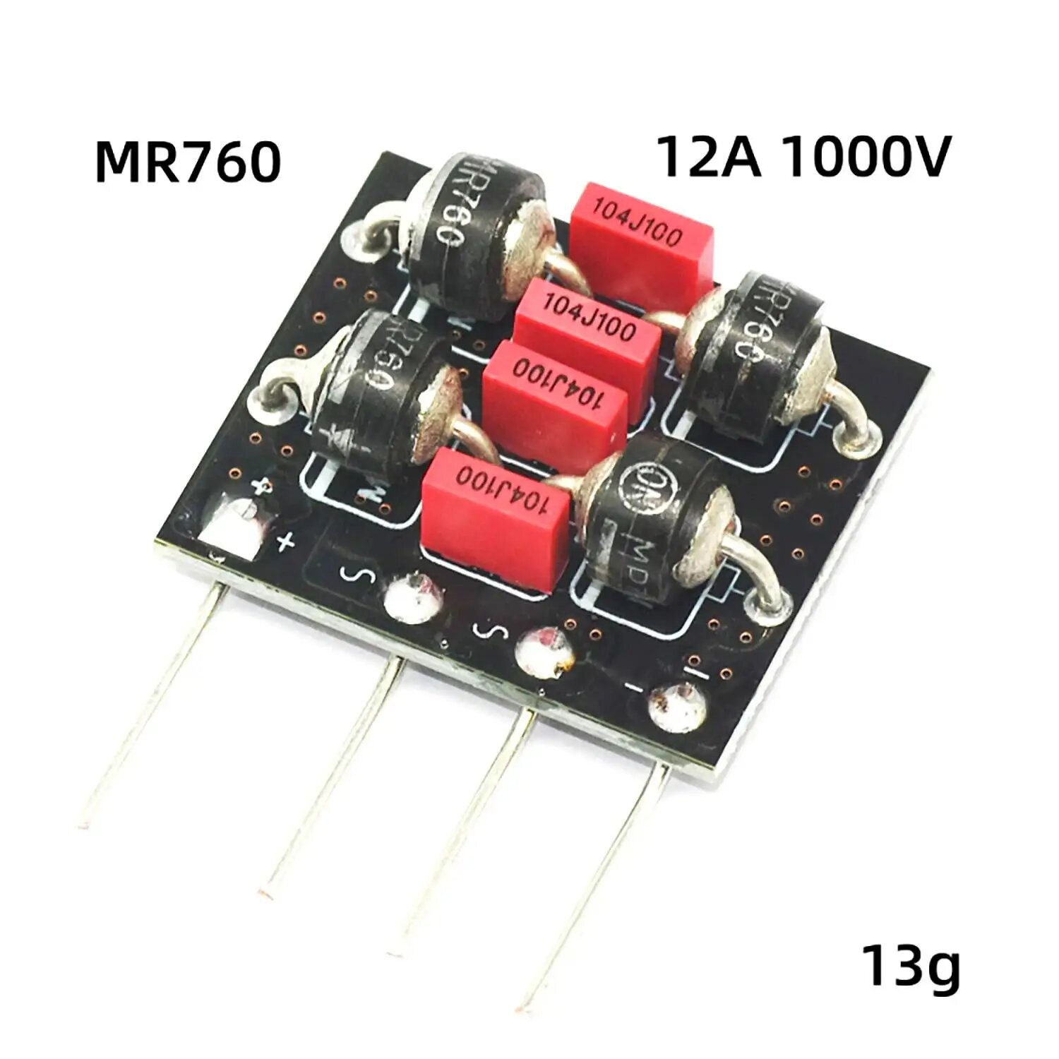 Ректификатор MR760 12A 1000V для Hi-Fi аудио, MR760 Finished