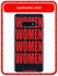 Чехол на Samsung Galaxy S10E / Самсунг Галакси S10E с принтом "WOMEN", прозрачны...