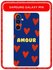 Чехол на Samsung Galaxy M16 / Самсунг Галакси М16 с принтом "Amour art - 14 февр...