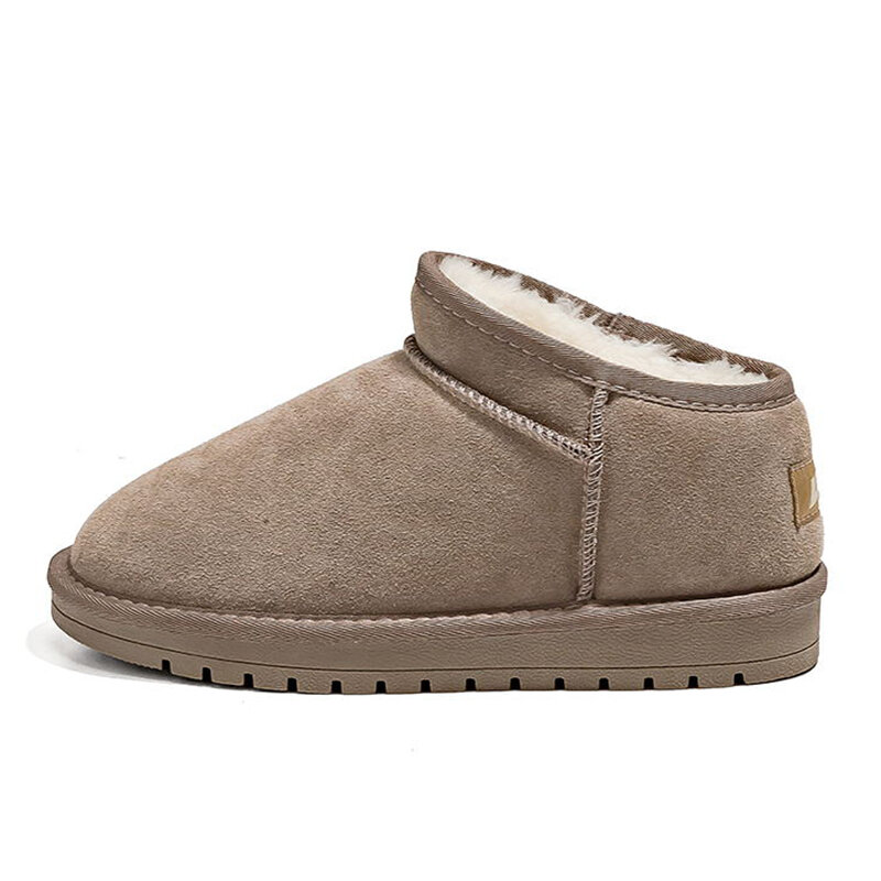 Снежные ботинки унисекс WARRIOR каштановые, 38 EU, цвет: 0041 antelope gray