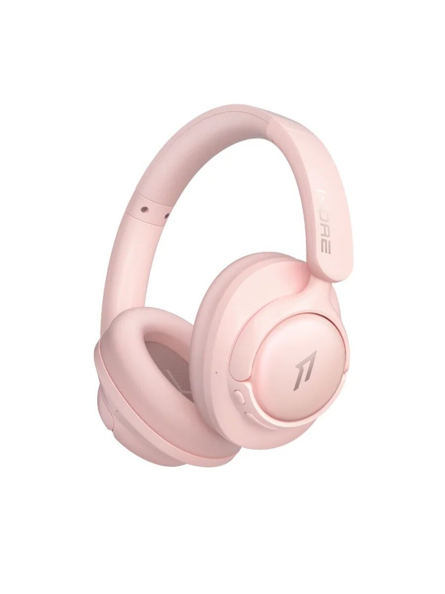 Наушники 1MORE HQ31, с шумоподавлением, Bluetooth, тип крепления головной убор, розовые