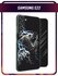Чехол на Samsung Galaxy S22 / Самсунг Галакси S22 с принтом "Гроза и медведь"