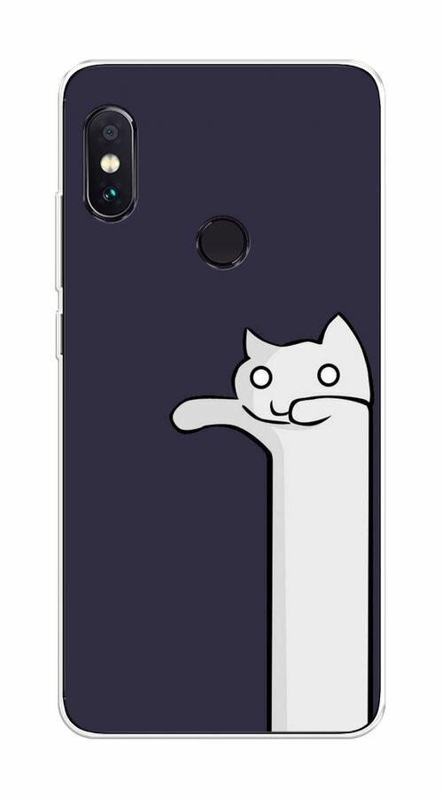 Чехол на Xiaomi Redmi Note 5/Note 5 Pro / Сяоми Редми Нот 5/Нот 5 Про с принтом кот призрак