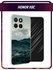 Силиконовый чехол на Honor X8c / Хонор X8c с принтом "Волны 11"