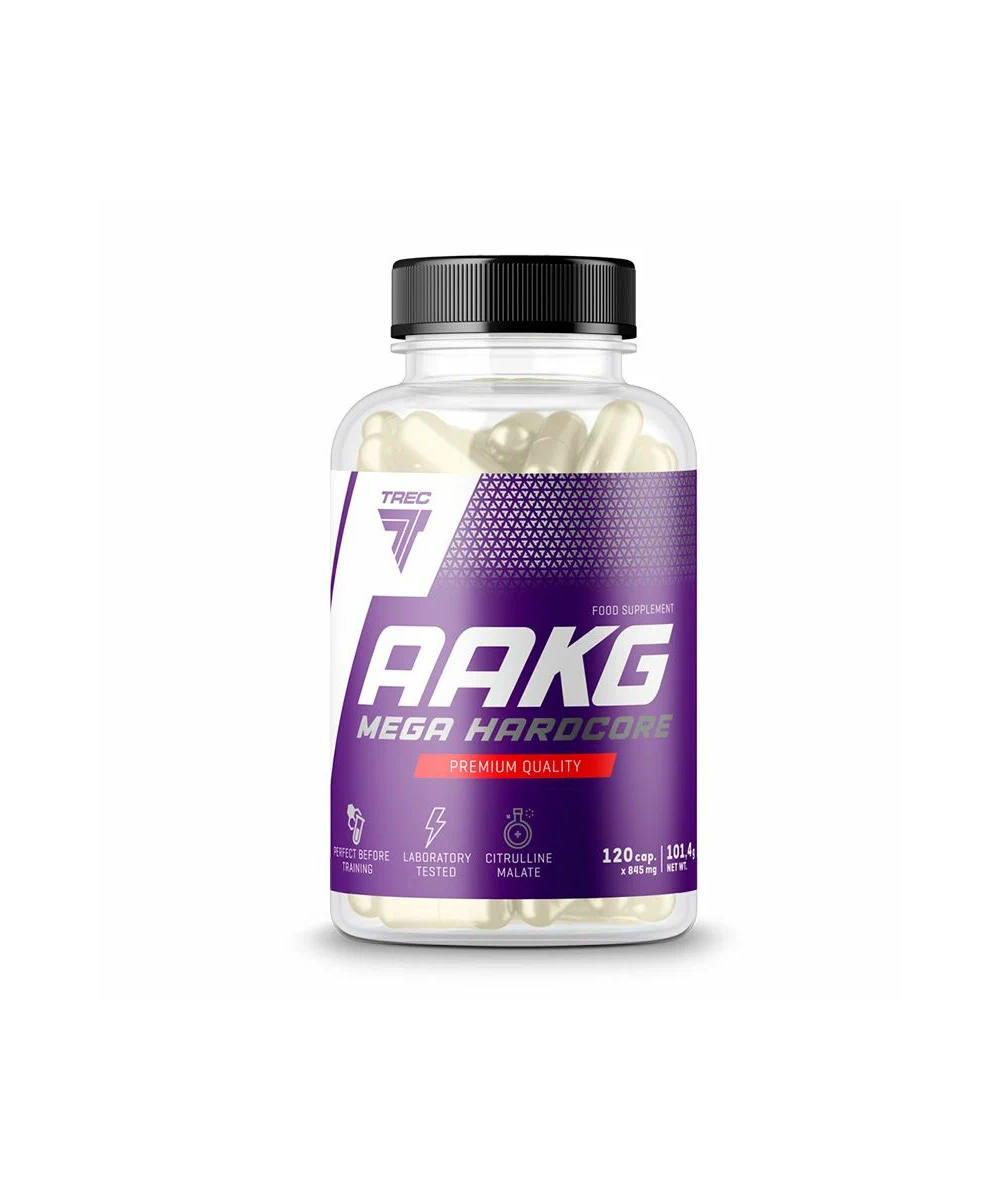 Аминокислотный комплекс Trec Nutrition "AAKG Mega Hardcore", 120 капсул, нейтральный вкус