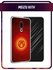 Силиконовый чехол на Meizu 16th / Мейзу 16th с принтом "Флаг Киргизии"
