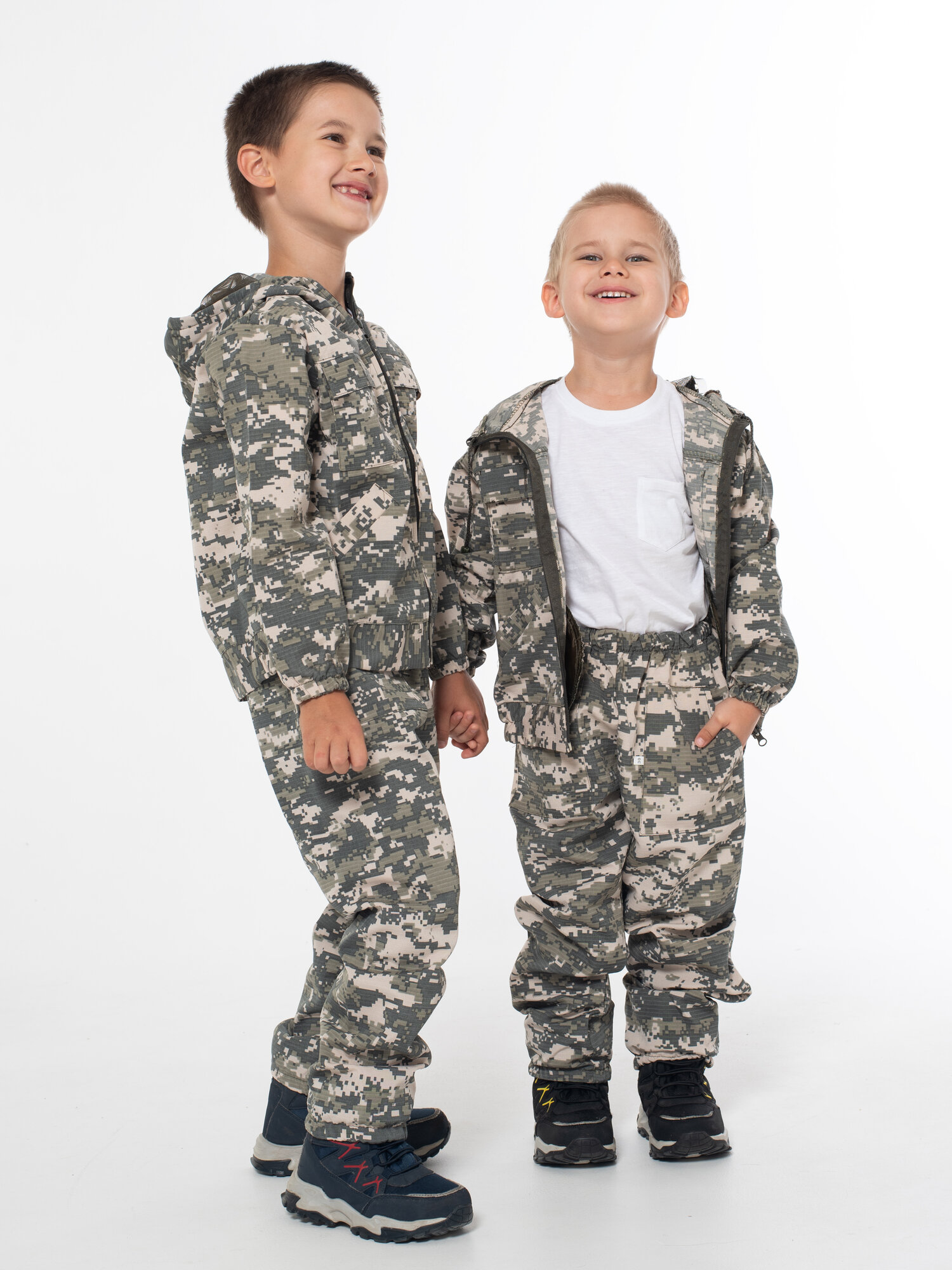 Детский камуфляжный костюм / тактическая форма из Рипстопа /