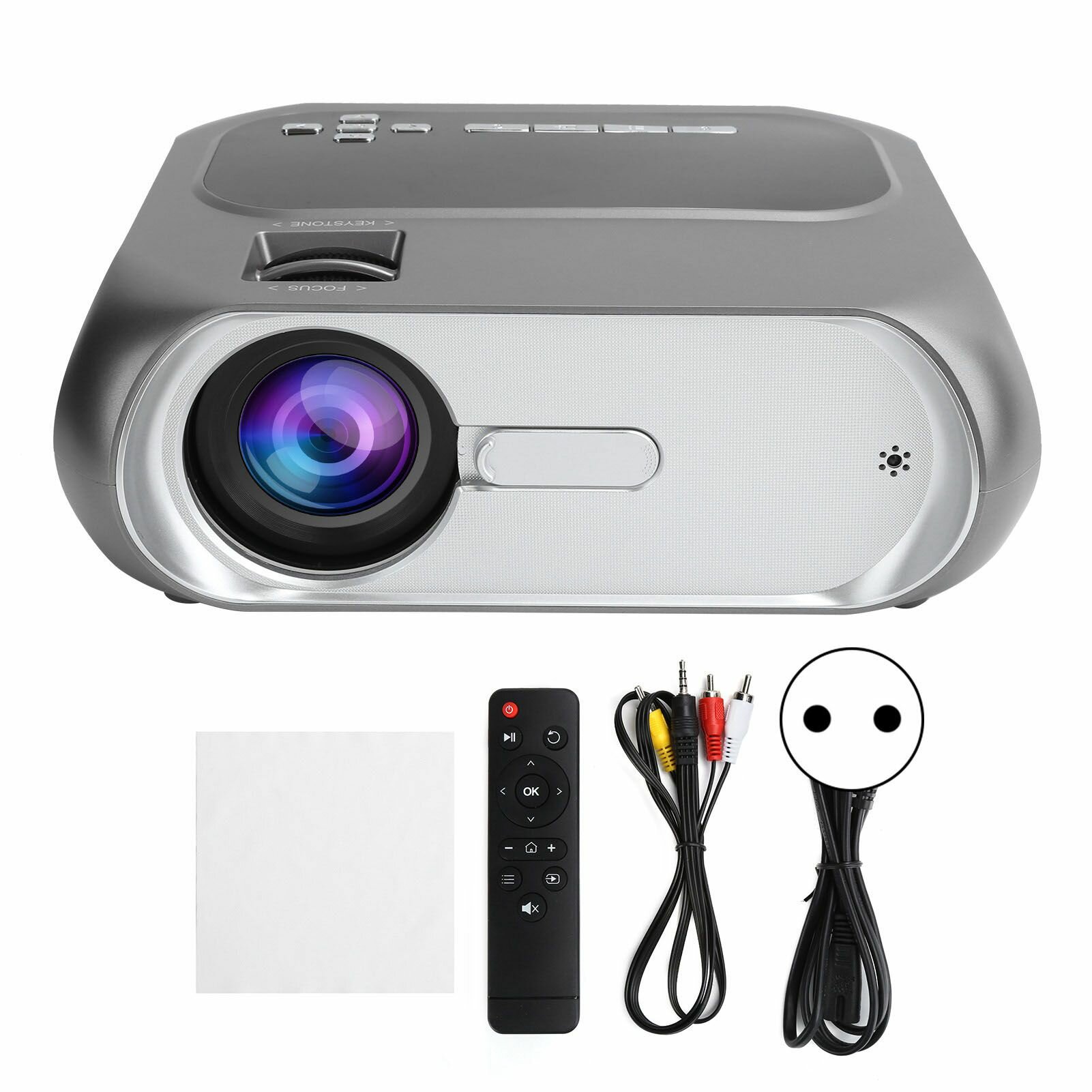 Проектор Smart Version, портативный, 1280x720P, 100-240VEU Plug