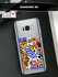 Чехол на Samsung Galaxy S8 / Самсунг Галакси С8 с принтом "Wooza", прозрачный