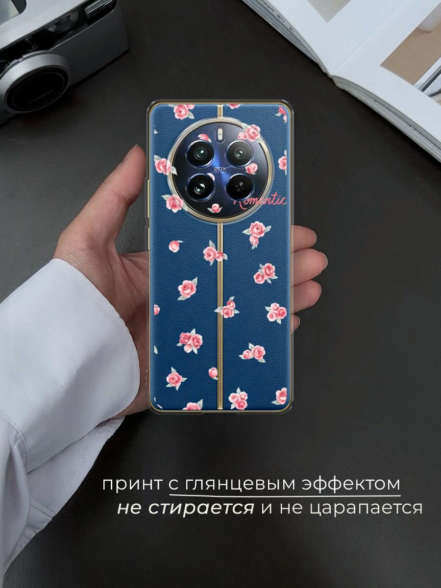 Чехол на Realme 12 Pro / Реалми 12 Про с принтом "Romantic 3" — фото 1