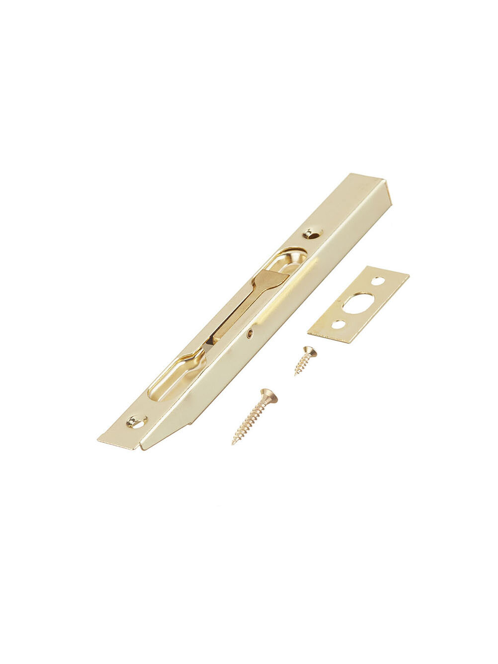 Шпингалет 160 мм золото