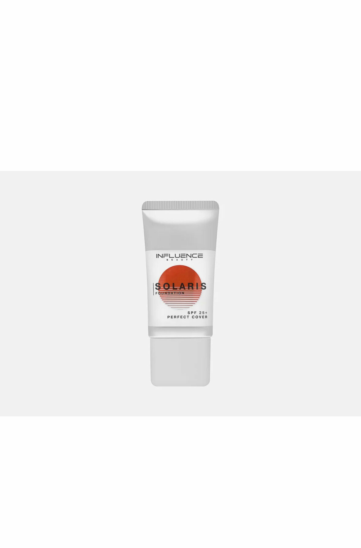 Тональная основа с spf 25+, INFLUENCE BEAUTY solaris, 01, 25 мл