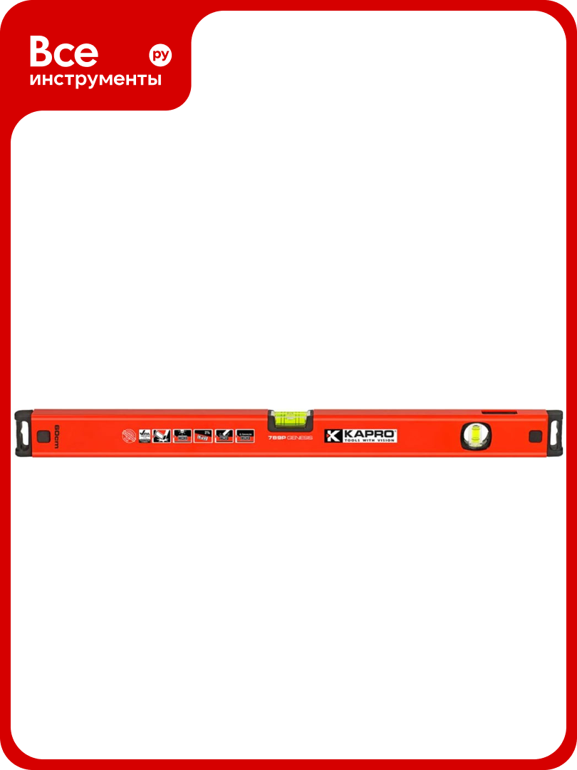 Уровень PLUMBSITE GENESIS 40 см KAPRO 781-40-40 прочной конструкции