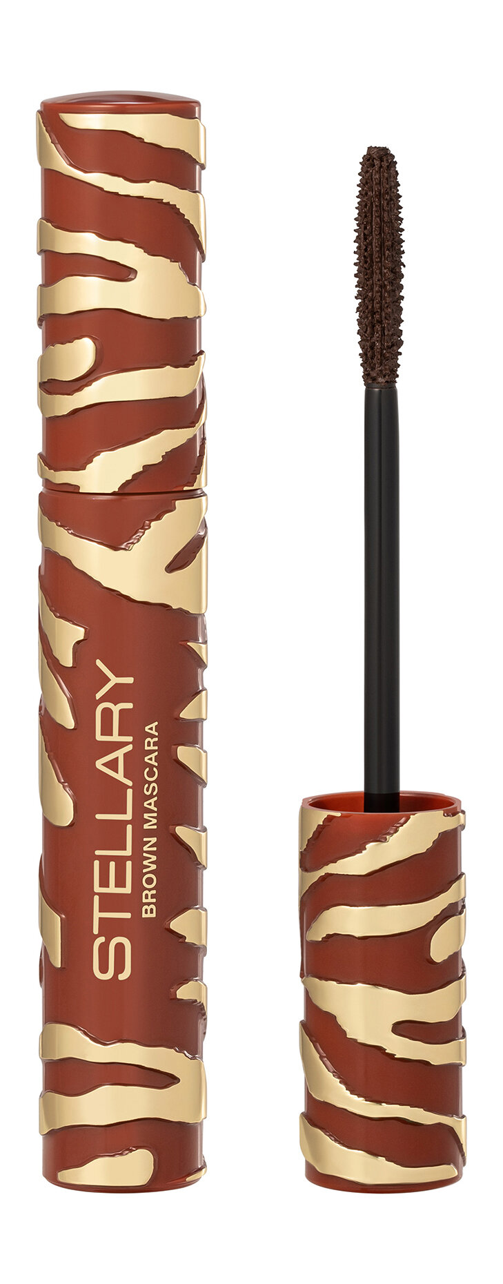 STELLARY Тушь для ресниц Wild Brown, 9 мл, 02 Коричневый