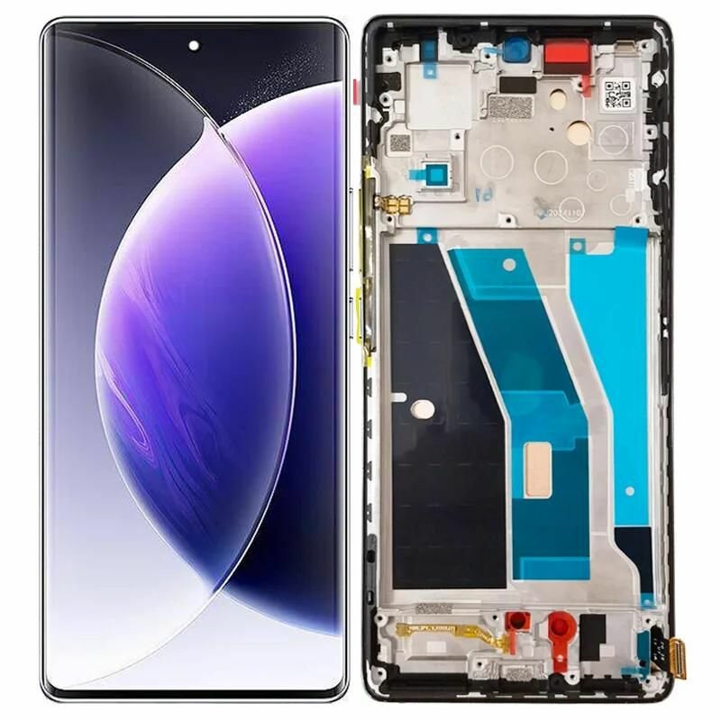 Дисплей(экран) для Tecno Camon 30s CLA5(Текно Камон 30С ) в сборе с тачскрином рамкой (AMOLED)