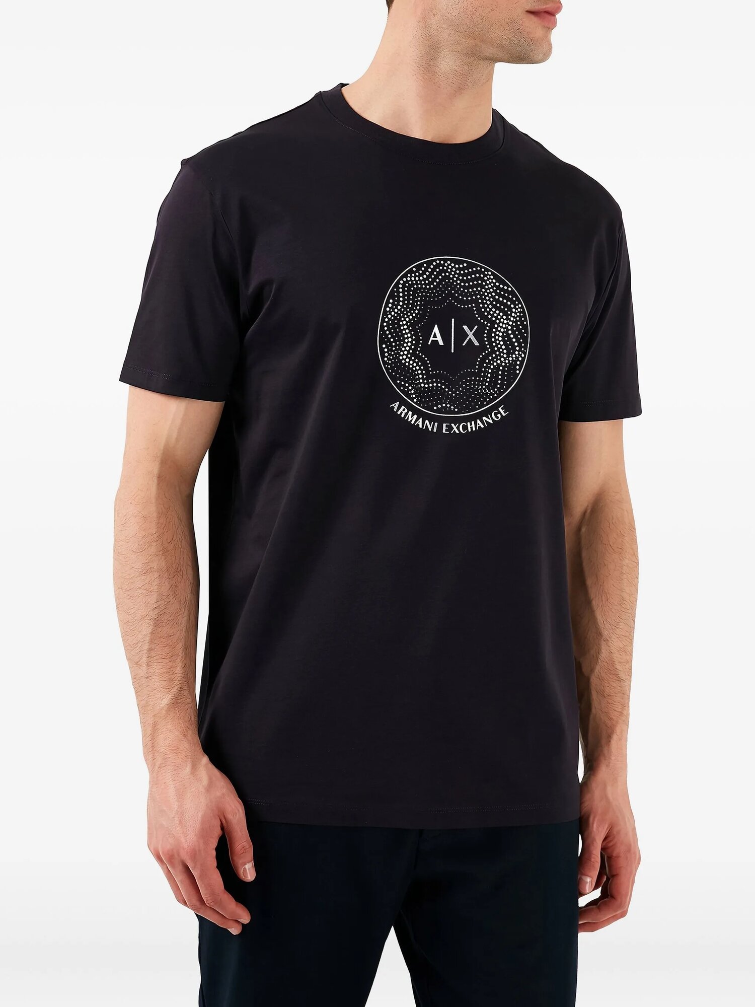 Футболка Armani Exchange, размер S, черный