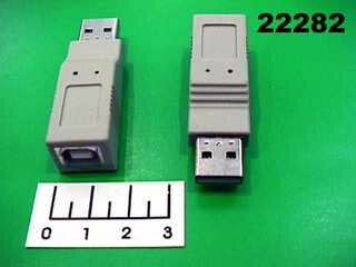 Переходник USB A штекер/USB B гнездо