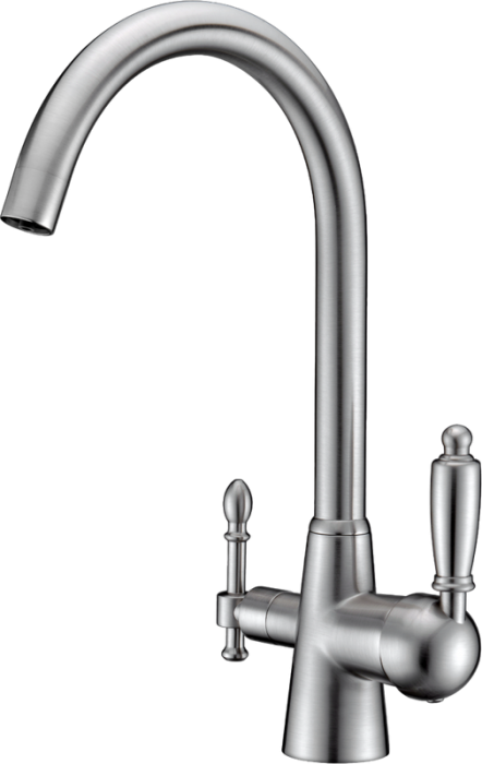 Смеситель для кухни Kaiser Vincent 31744-5 серебро