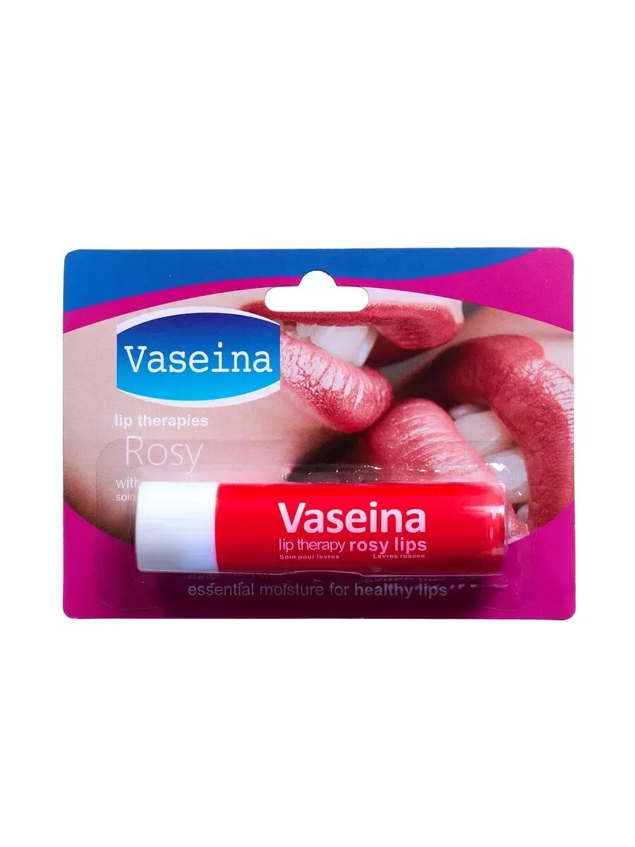 Вазелин для губ в карандаше, роза, 4,8 гр