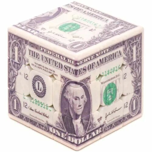 Кубик рубика Доллар XHMQBER Dollar Cube Белый