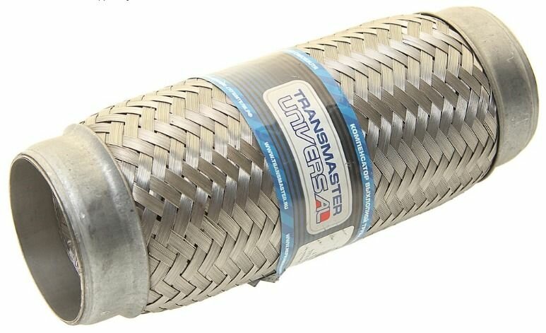 Гофра выхлопной трубы 60*200 (компенсатор) трехслойная/ арт.60200/ Transmaster
