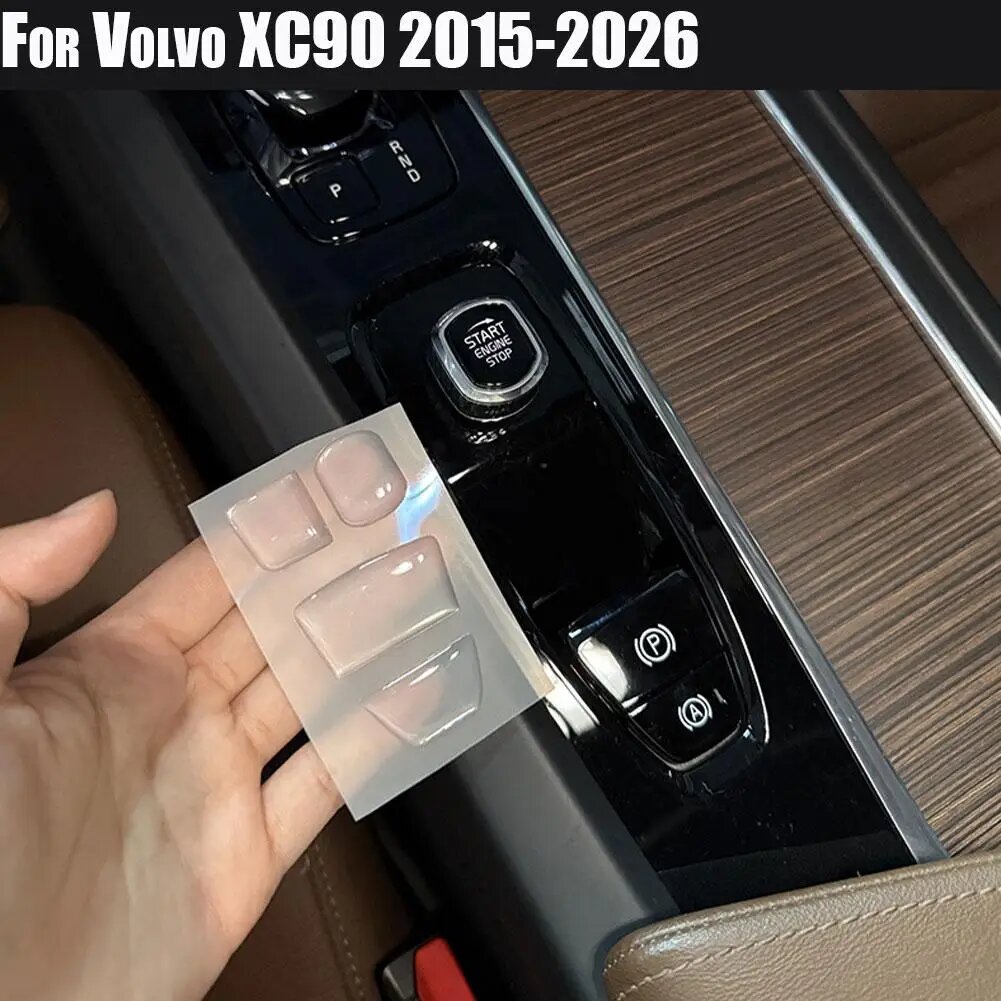 Наклейки На Кнопки Для Volvo XC60, XC90, S90, V90, S60, V60: Для Переключения Передач И B