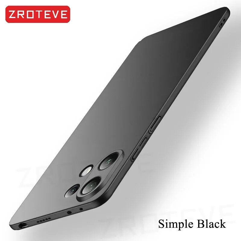 Чехол ZROTEVE для Xiaomi Poco M6/M6 Pro/M5s, черный