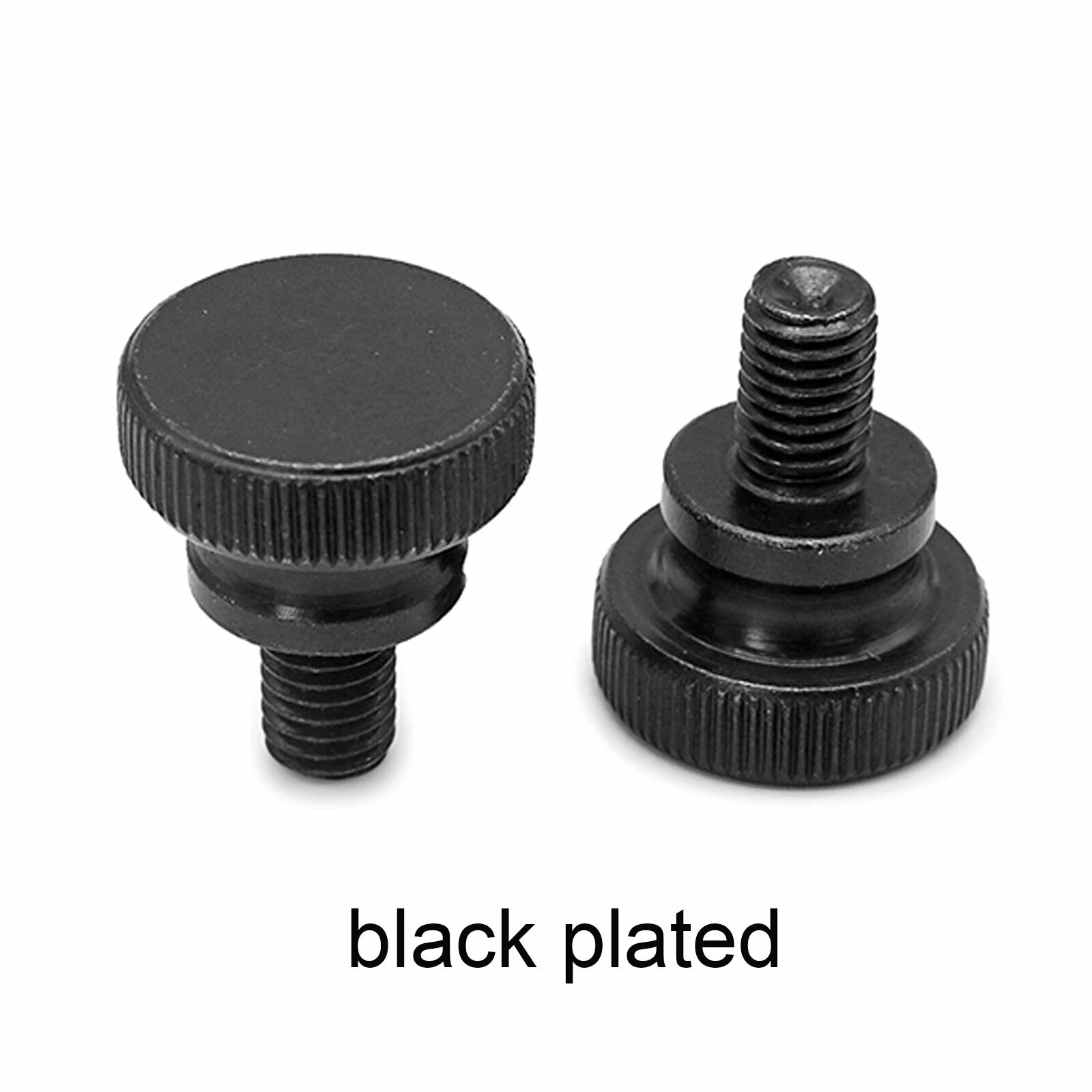 1/10 шт. DIN464 GB834 M3 M4 M5 до M10, оцинкованная черная углеродистая сталь, винт с накатанной головкой и высокой ступенькой, болт с замком для стекла