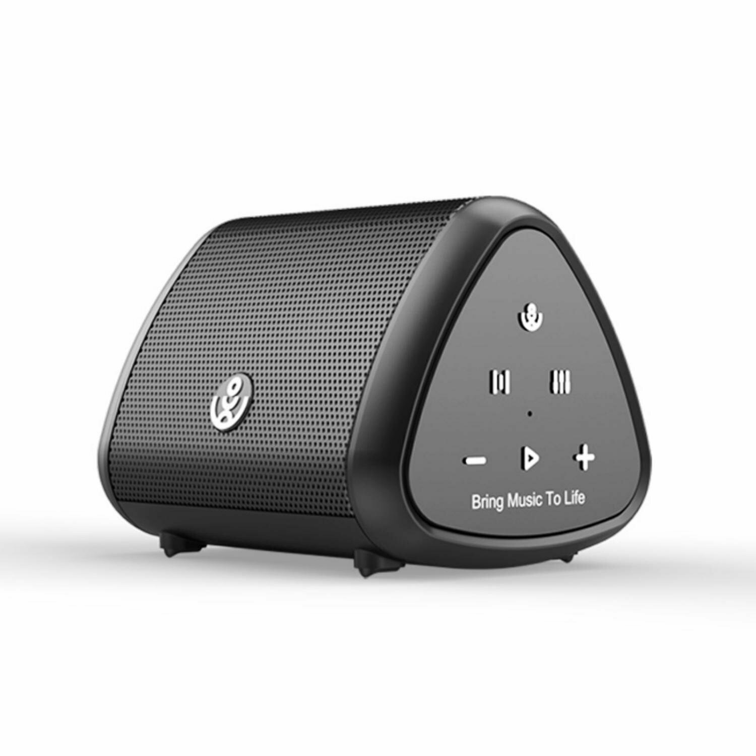XDOBO BMTL TRY&GO Mini 15W Беспроводной портативный динамик с Bluetooth 5.2, радио, IPX6, 2200mAh аккумулятор, Type-C, для дома, улицы, поездок, настольный, вес 255г, размеры 98x73x72mm