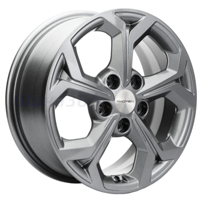 Литой колесный диск Khomen Wheels KHW1606 (Mitsubishi) 6,5x16/5x114,3 ET46 D67,1 Gray